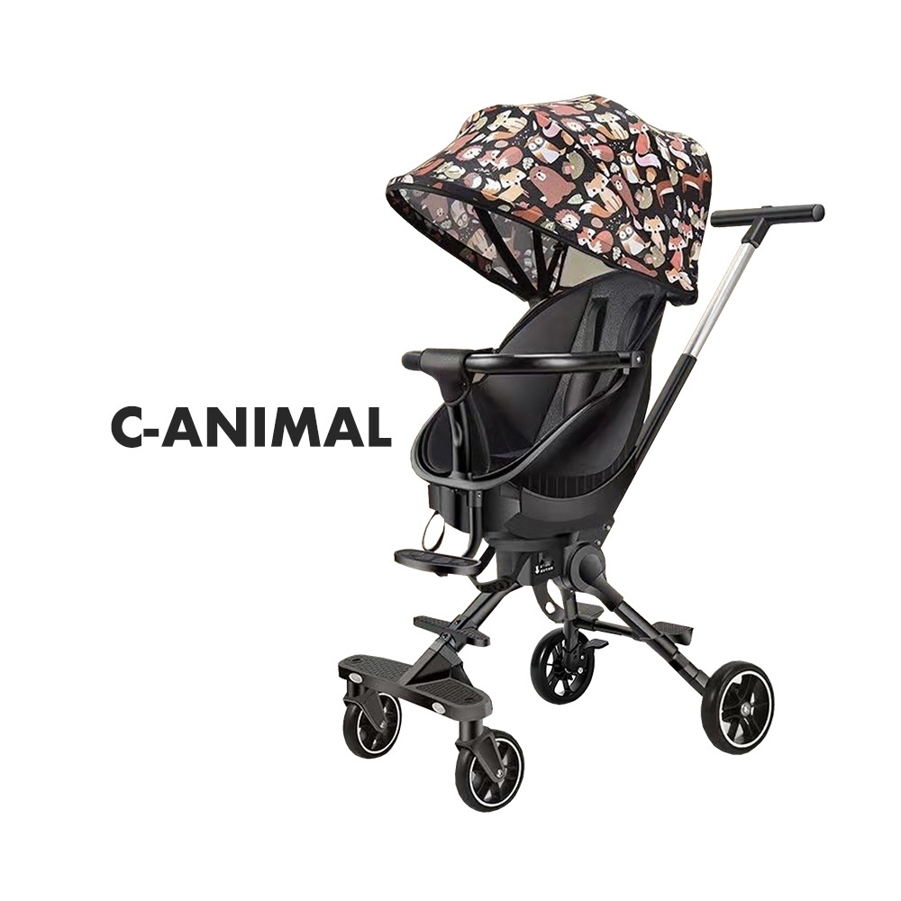 MAGIC STROLLER 360 ROTATING Kids Stroller Two Way Magic Strollers Budak ...