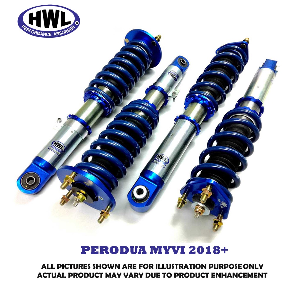 HWL MT1-BS Fully Adjustable for PERODUA MYVI 2018+ | Shopee Malaysia