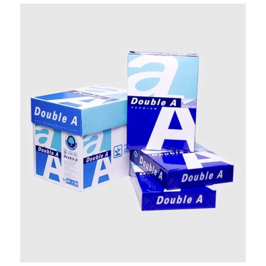Double A A4 PAPER 70gsm -500 sheets(1 rim) | Shopee Malaysia