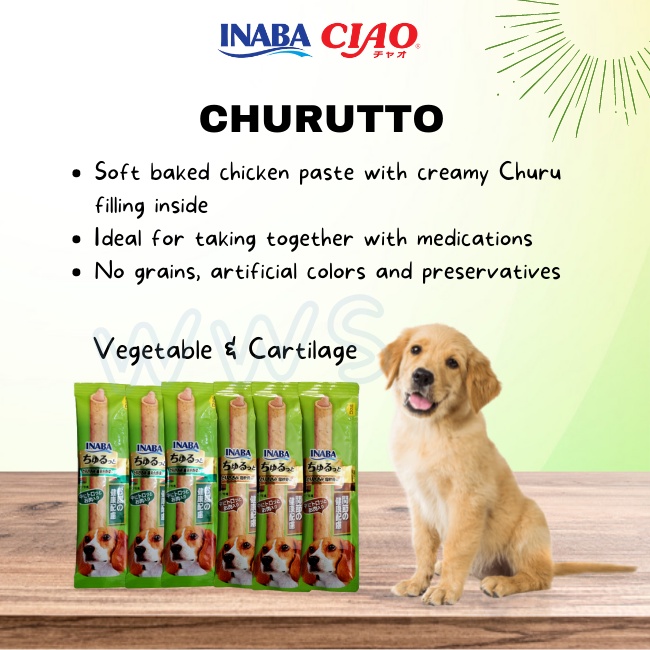 INABA CHURUBEE / CHURUTTO FOR DOG 10G | Shopee Malaysia