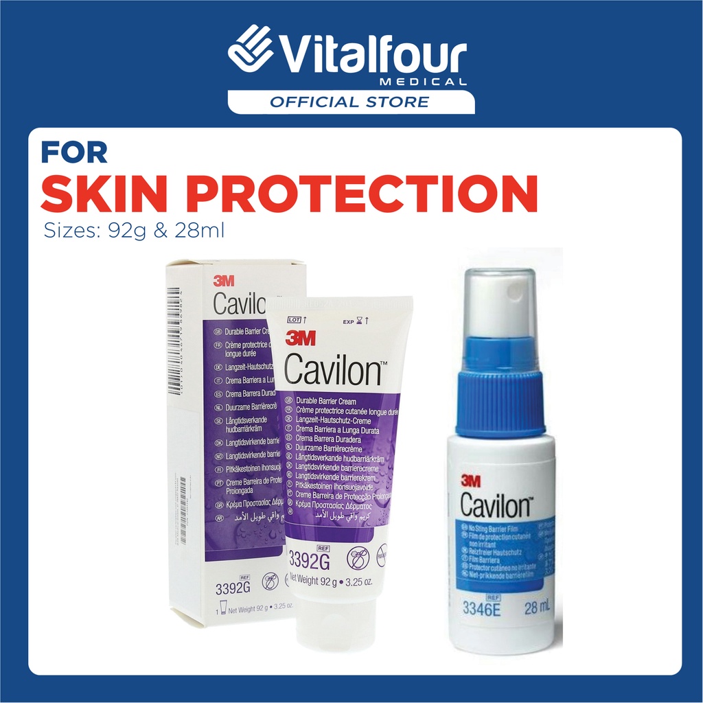 3M Cavilon Durable Barrier Cream 92gm / 3M Cavilon No Sting Barrier ...