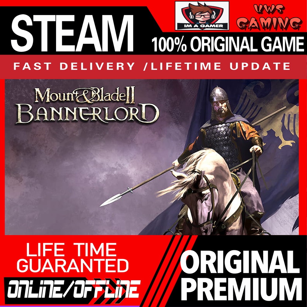 Mount & Blade II: Bannerlord FULL DLC Steam Account (Offline Mode Only ...