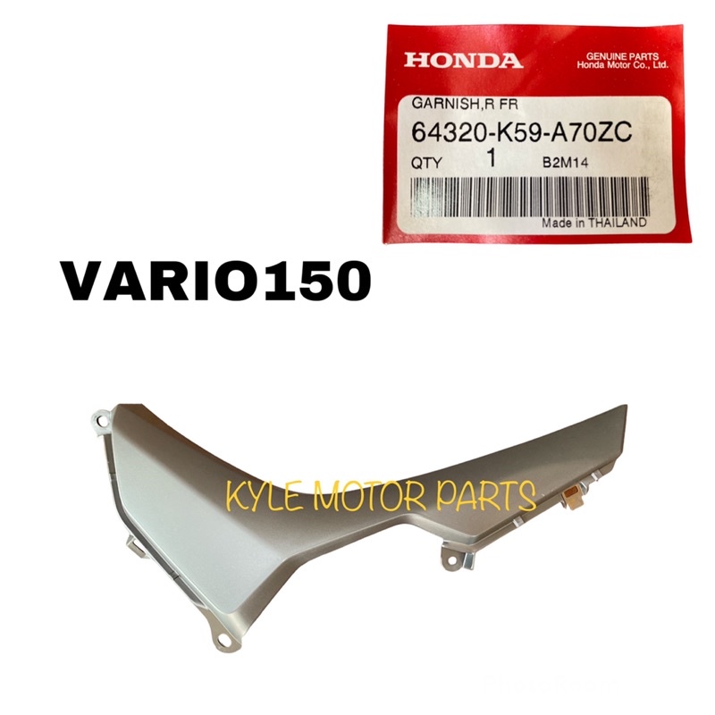 VARIO150 GARNISH FRONT RH LH ORIGINAL HONDA 100% | Shopee Malaysia