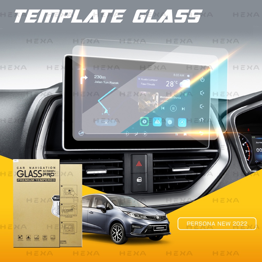 [𝐓𝐄𝐌𝐏𝐄𝐑𝐄𝐃 𝐆𝐋𝐀𝐒𝐒] Head Unit Screen Protector Infotainment Accessories ...