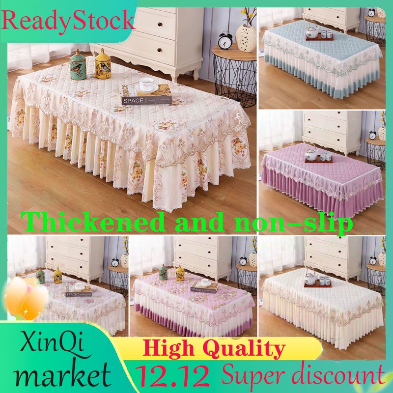 🔥Hot sales🔥Coffee table tablecloth side table dust cover dining table ...