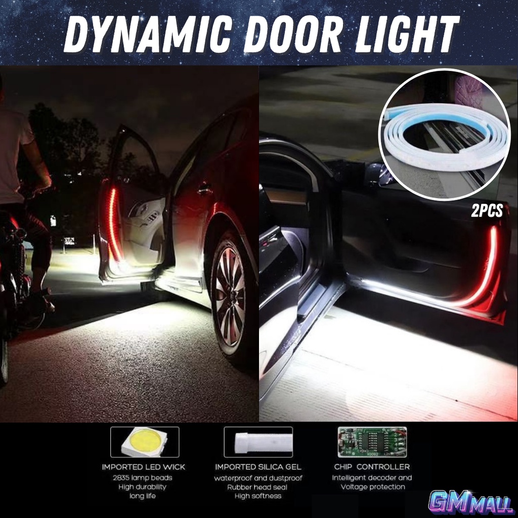 CAR DOOR Open Streamer Parking Emergency Warning Light Door LED Strip ...