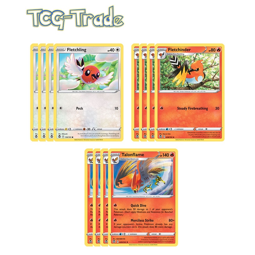 [Pokemon Player's Section] Play Set - SIT 29 Talonflame Line Playset ...