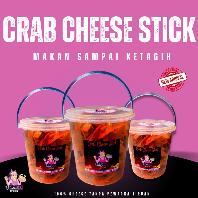 crab cheese stick/ 250g/ stik ketam cheese /Babyiera kitchen/ crab/ kerepek ketam/ ketam ...