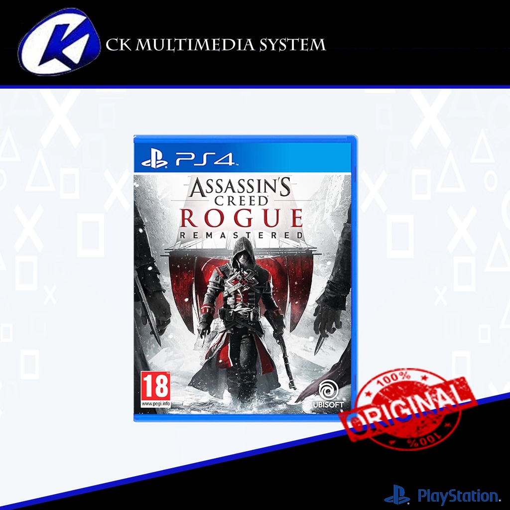 PS4 ASSASSIN'S CREED ROGUE REMASTERED (R3/ENG/CHN) | Shopee Malaysia