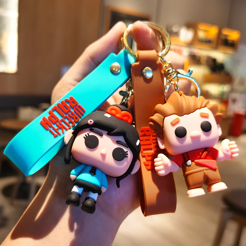 Invincible Destruction King Keychain Ralph Winnilop Doll Pendant ...