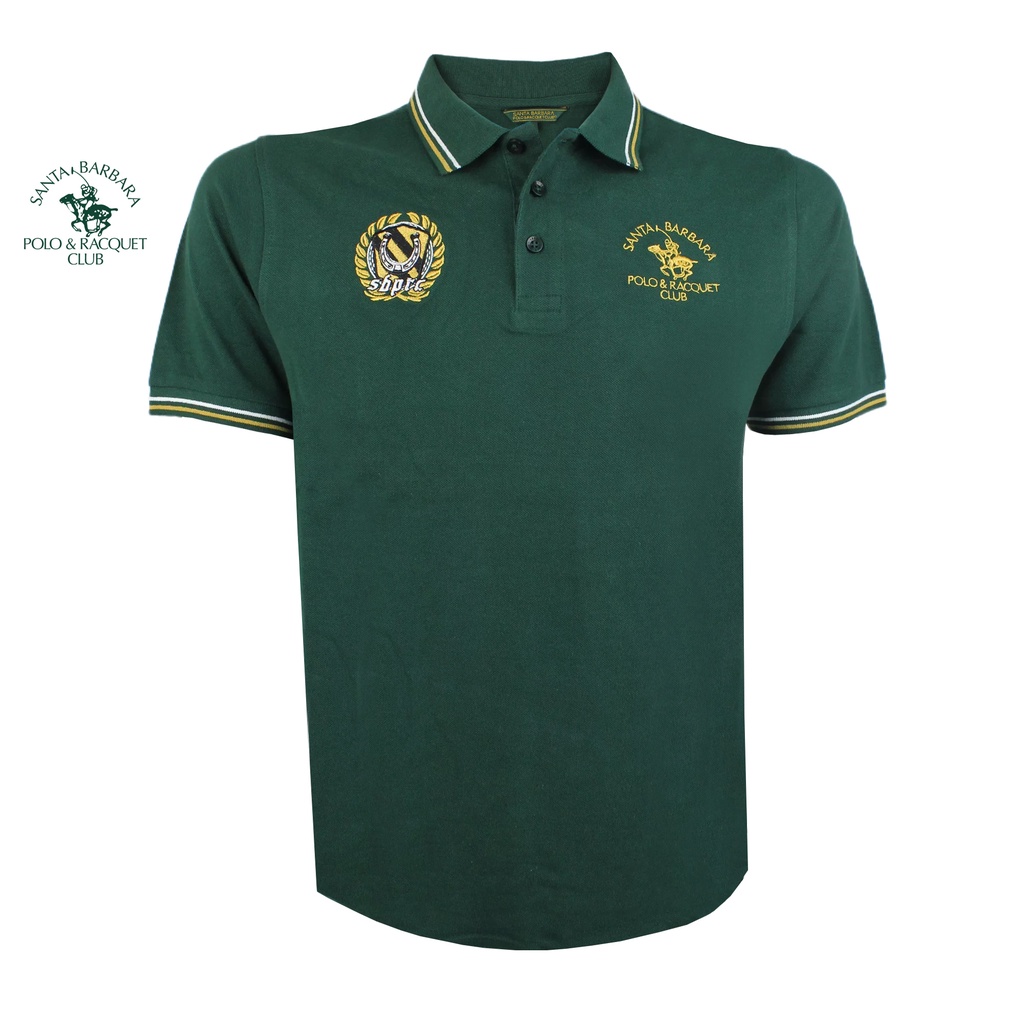 Santa Barbara Polo & Racquet Club Men's Polo Tee 09810-2305 | Shopee ...