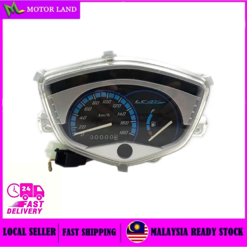 YAMAHA LC135 4S V1 LC4S LCV1 4 SPEED METER SET METER ASSY SPEEDOMETER ...