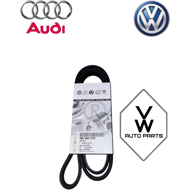 ( 100% ORIGINAL ) FAN BELT FOR AUDI A4 A5 Q5 VOLKSWAGEN PASSAT GOLF ...