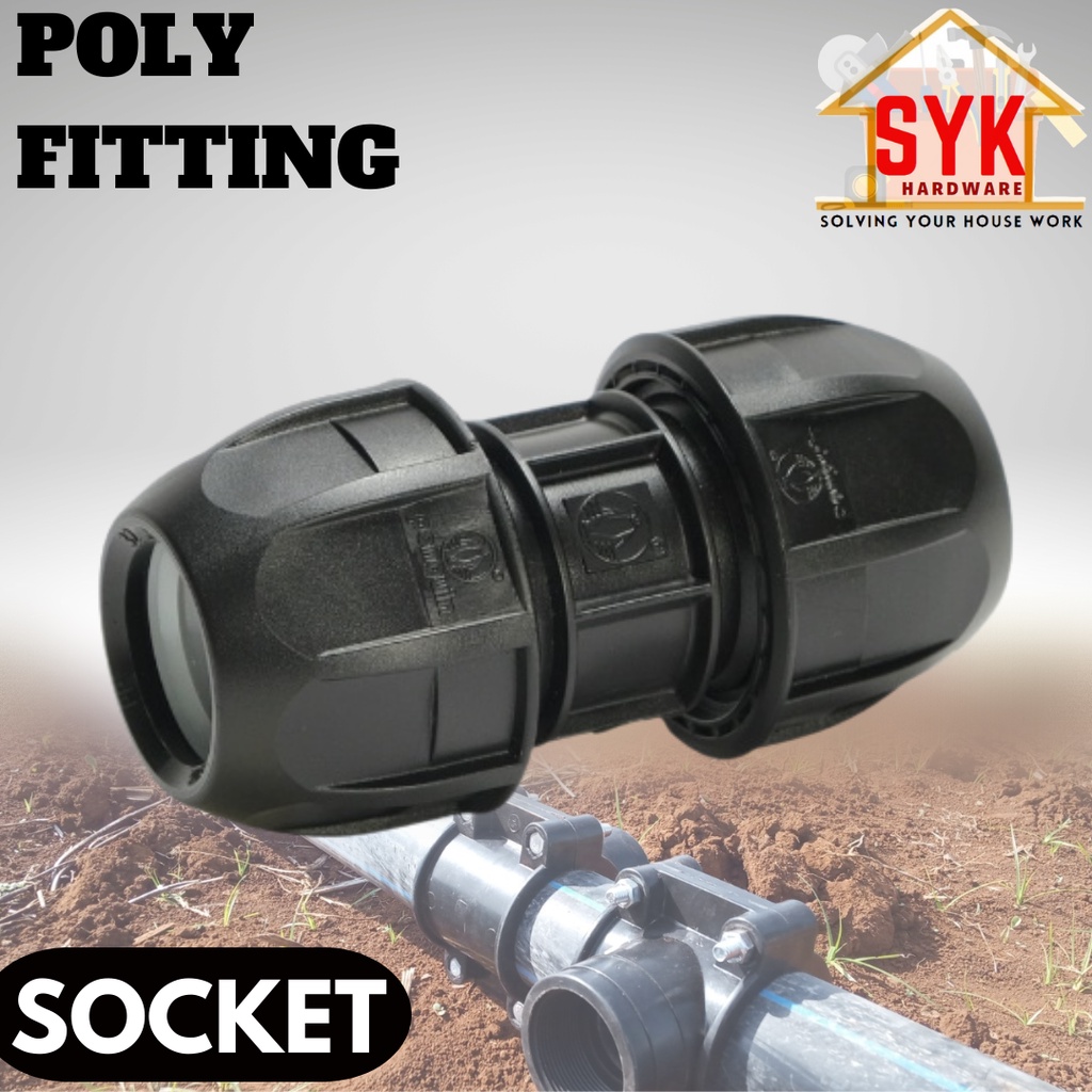 SYK Poly Fitting Poly Pipe Connector HDPE Poly Fitting Smart Coupler ...