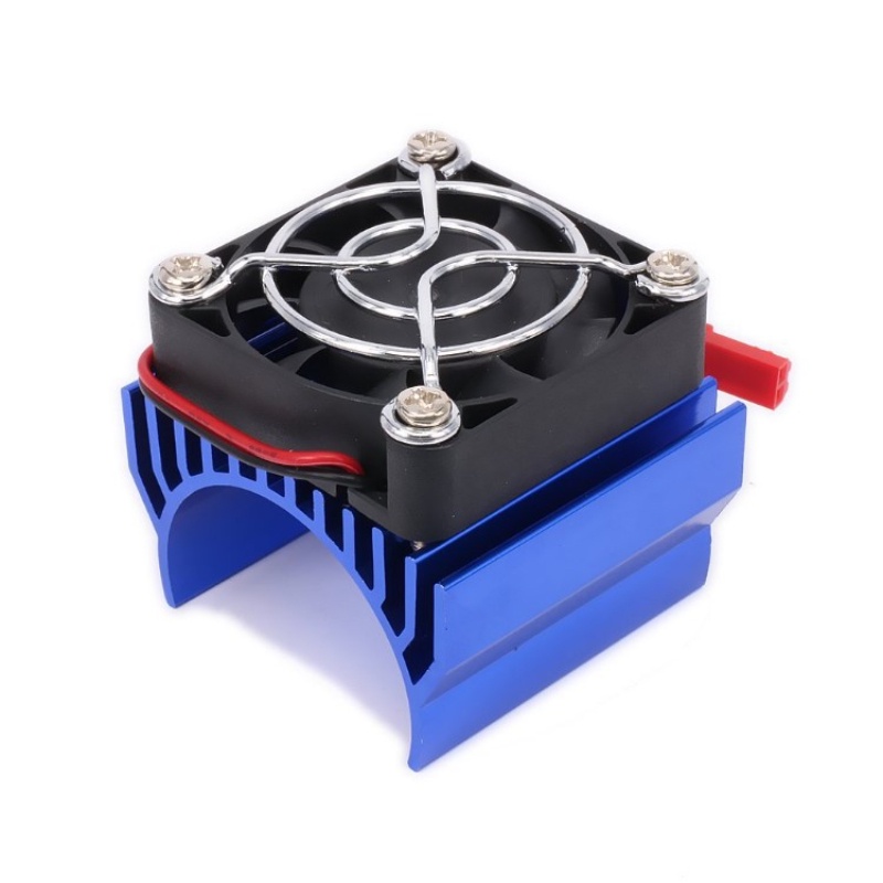 540/550/3650/3660/3674 Motor Heat Sink 4010 with 5V Cooling Fan Cooler ...