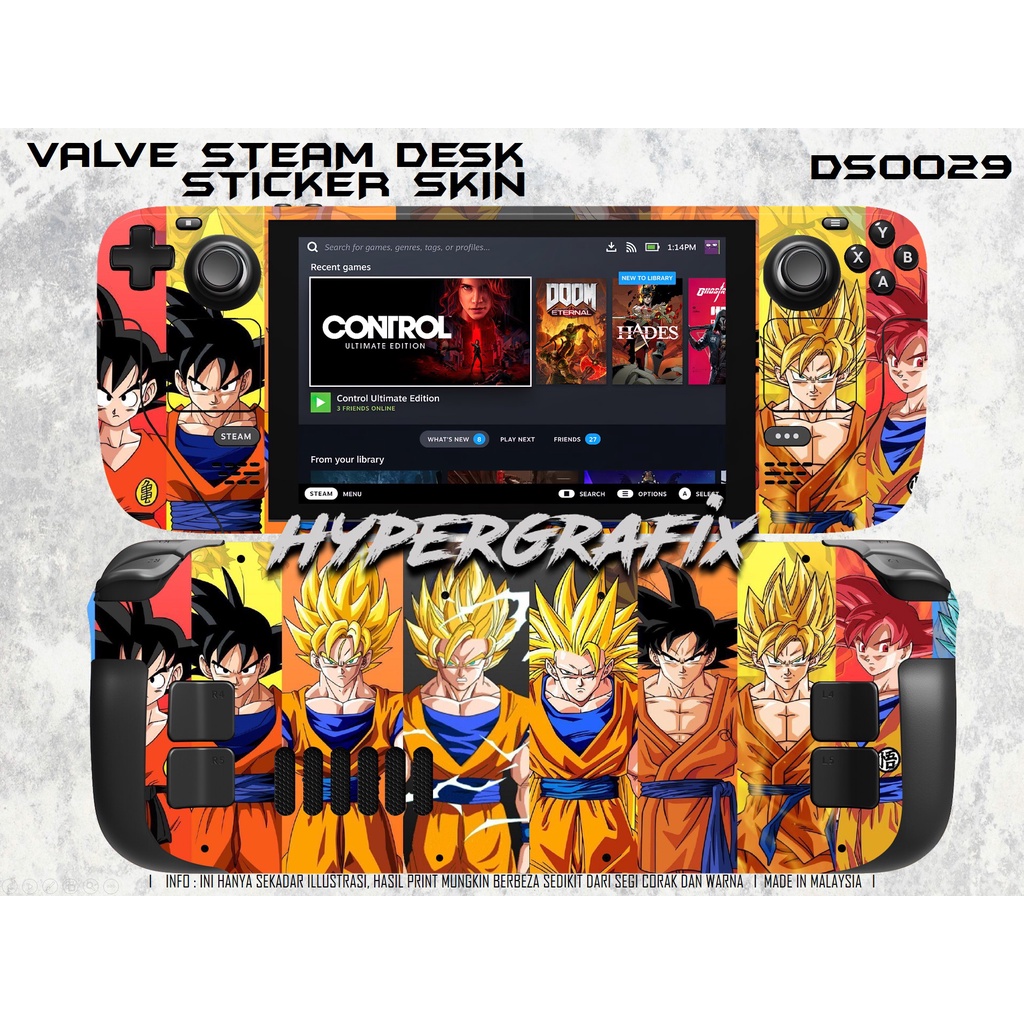 Steam Deck Sticker Skin 0029 | Shopee Malaysia