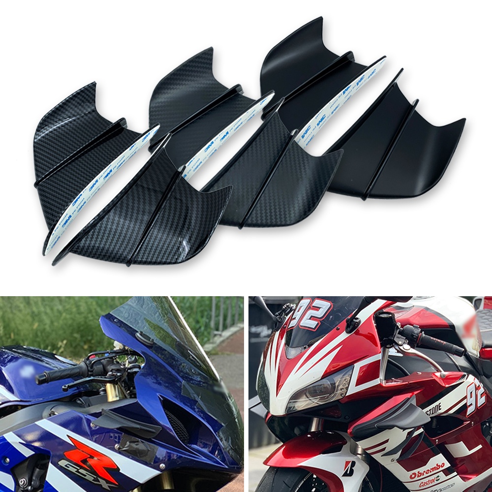 Motorcycle Winglet Aerodynamic Side Wing Fin Spoiler For Yamaha YZF R1 ...