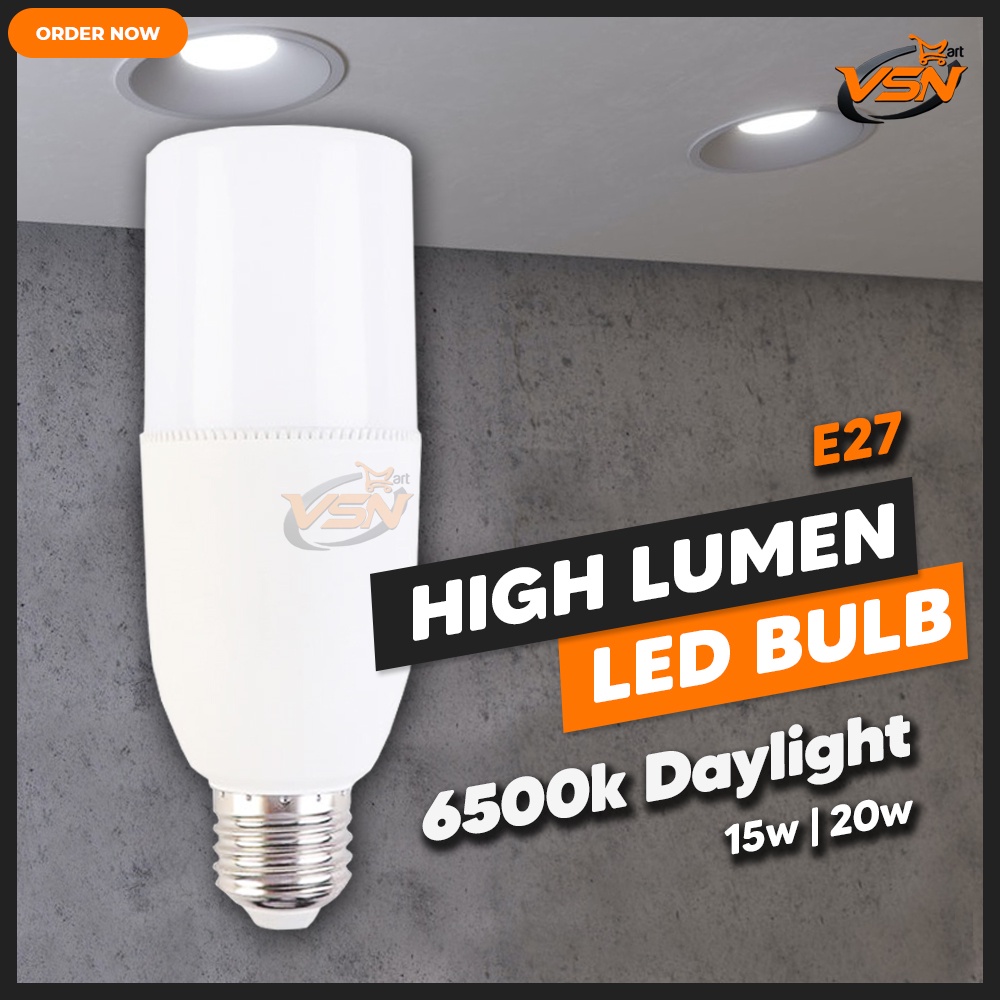 LED Stick Bulb E27 Daylight 6500K 4000K (15W/20W) LED High Quality ...