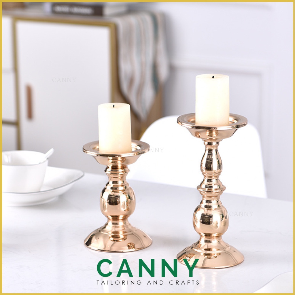 Tempat Lilin EURO Tanpa Kaca / Candlelight / Candle Holder / Candle ...