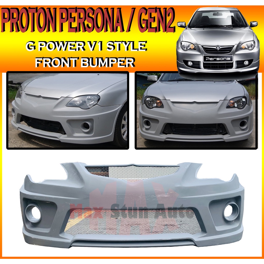 PROTON PERSONA GEN2 G POWER V1 FRONT BUMPER ( G-POWER V1) BUMPER DEPAN ...