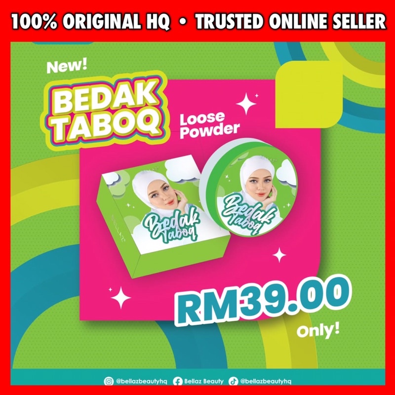 BELLAZ BEDAK TABOQ NEW | Shopee Malaysia