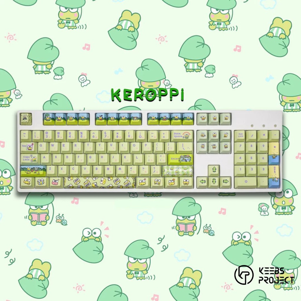 Kuromi x My Melody x Hello Kitty Pompompurin Keroppi Cinnamon Roll ...