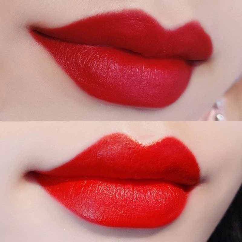 Red Red Lipstick Sexy Retro Red Lipstick Moisturizing Non-Fading Rose ...
