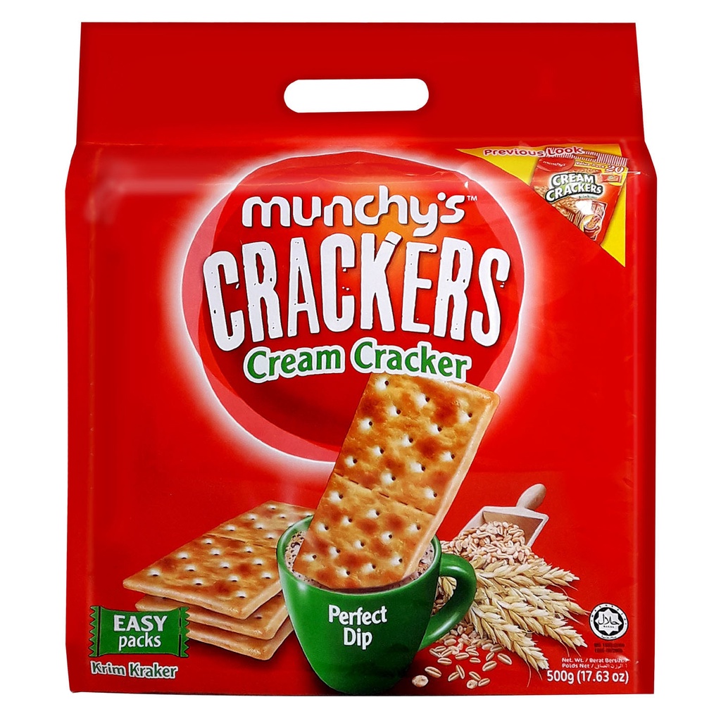 Munchy's Cream Cracker 500gm | Shopee Malaysia