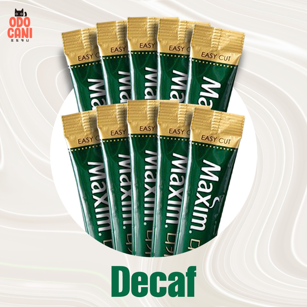[10 Sticks] Maxim Coffee & KANU Coffee Korean Instant Coffee Mix ...