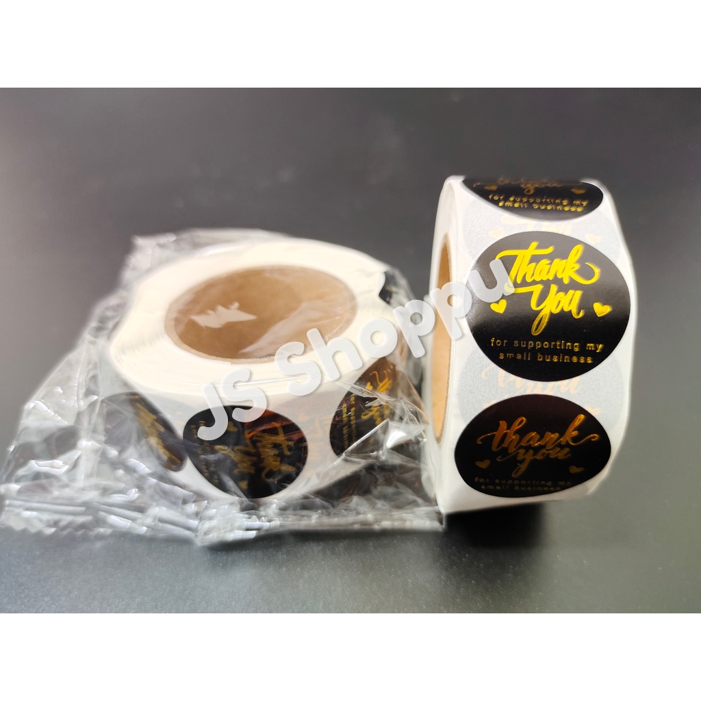 Thank You / TQ Sticker / Sticker / Craft Paper Sticker (500pcs±/roll ...