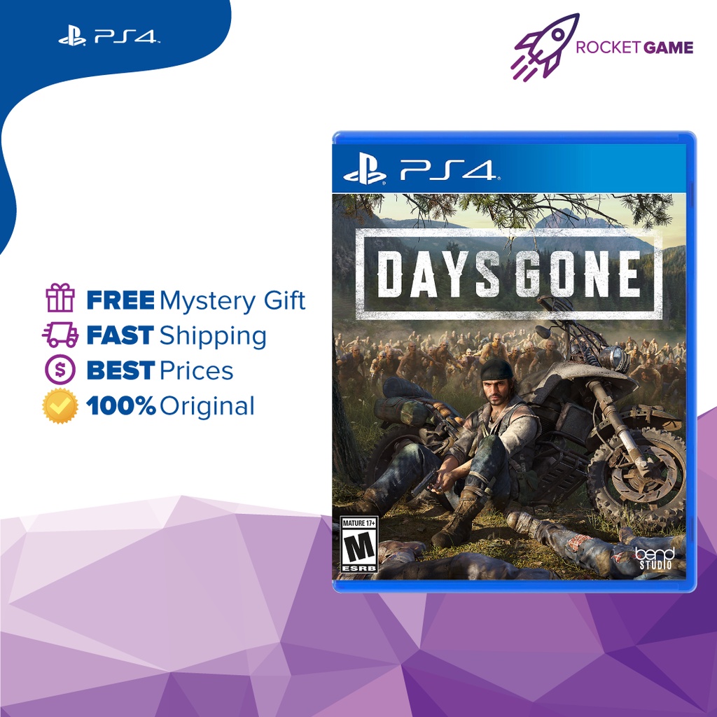 (PS4) Days Gone (ENG/CHN) *Original Brand New & Sealed* | Shopee Malaysia