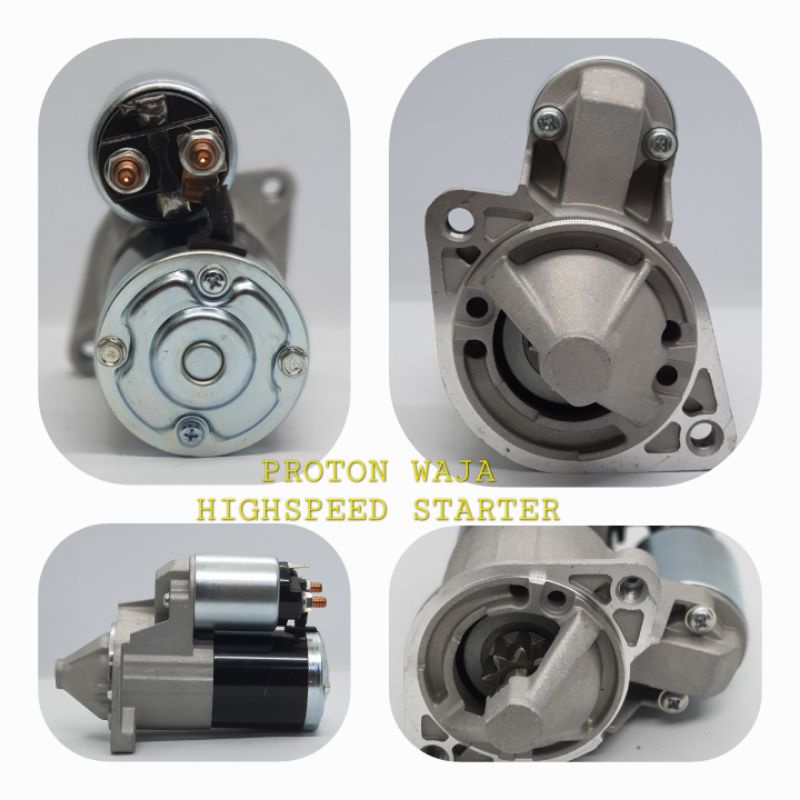 Proton Waja Gen 2 High Speed Starter New Hitachi Type | Shopee Malaysia