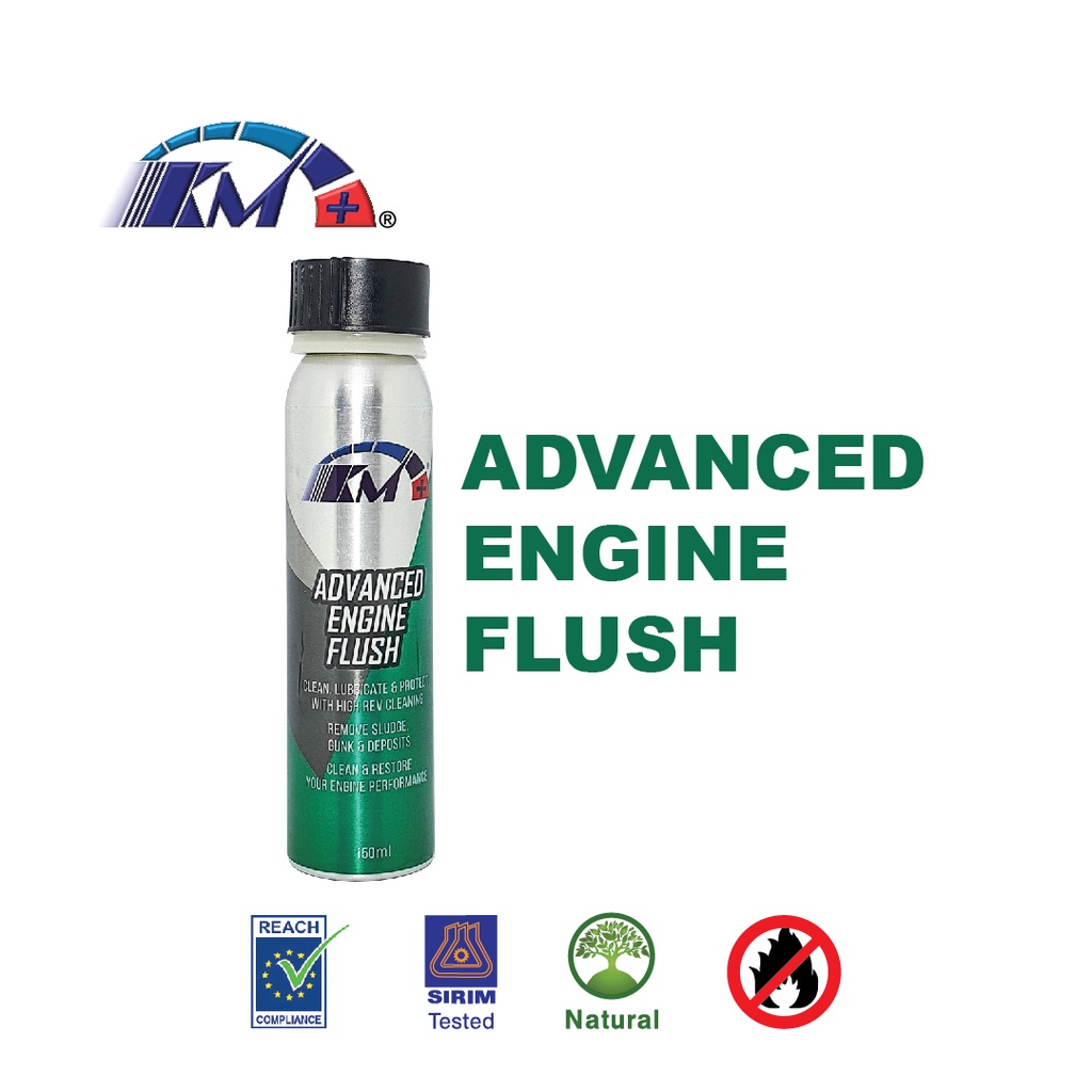 KM+ Advanced Engine Flush 150ml | Shopee Malaysia