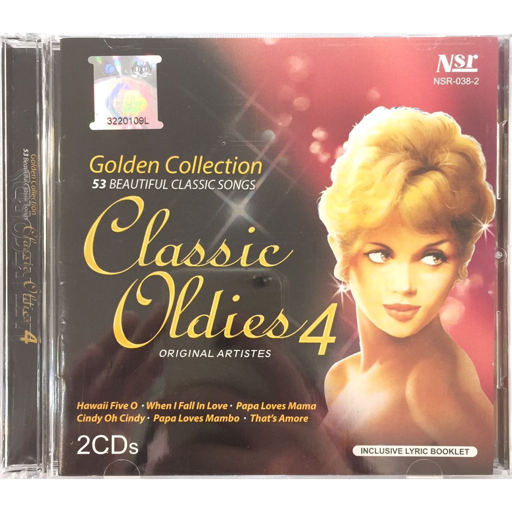 English CD Golden Collection 53 Beautiful Classic Songs Classic Oldies ...