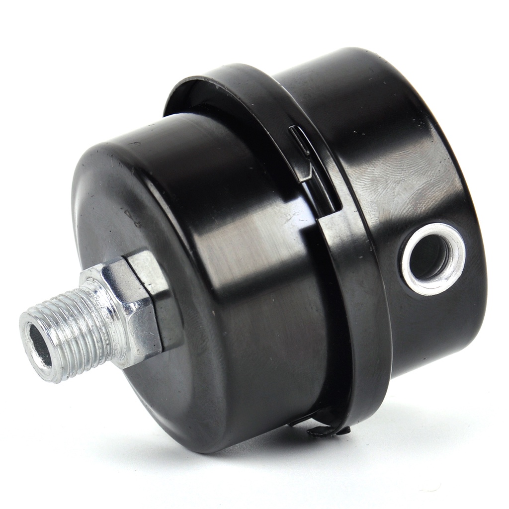 1/2" 12.5mm Thread Oil-less Air Compressor Intake Filter Noise Muffler ...
