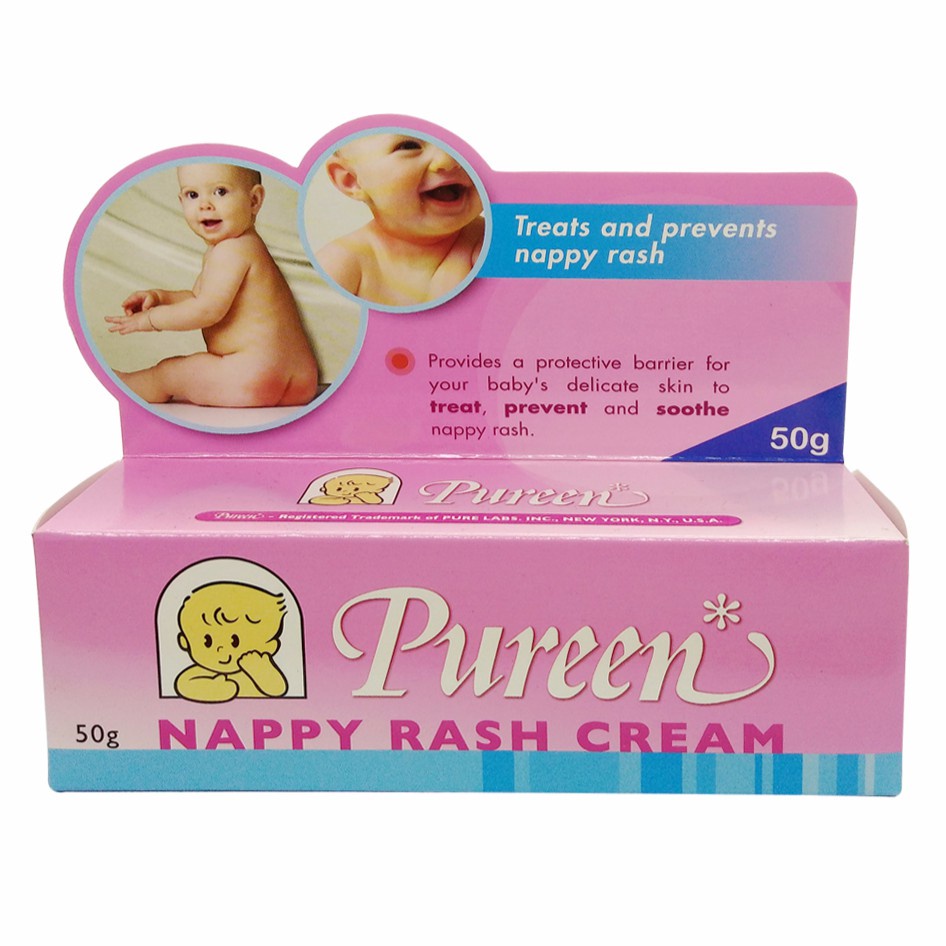 Pureen Nappy Rash Cream 50g | Shopee Malaysia