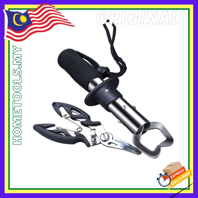 Sougayilang Compact Fishing Grip Stainless Steel Fish Lip Gripper ...