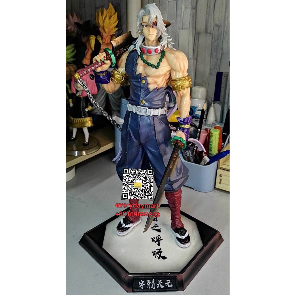 DEMON SLAYER🔥UZUI TENGEN 30cm🔥ACTION FIGURE TOYS STATUES💥鬼灭之刃音柱宇髄天元💥 ...