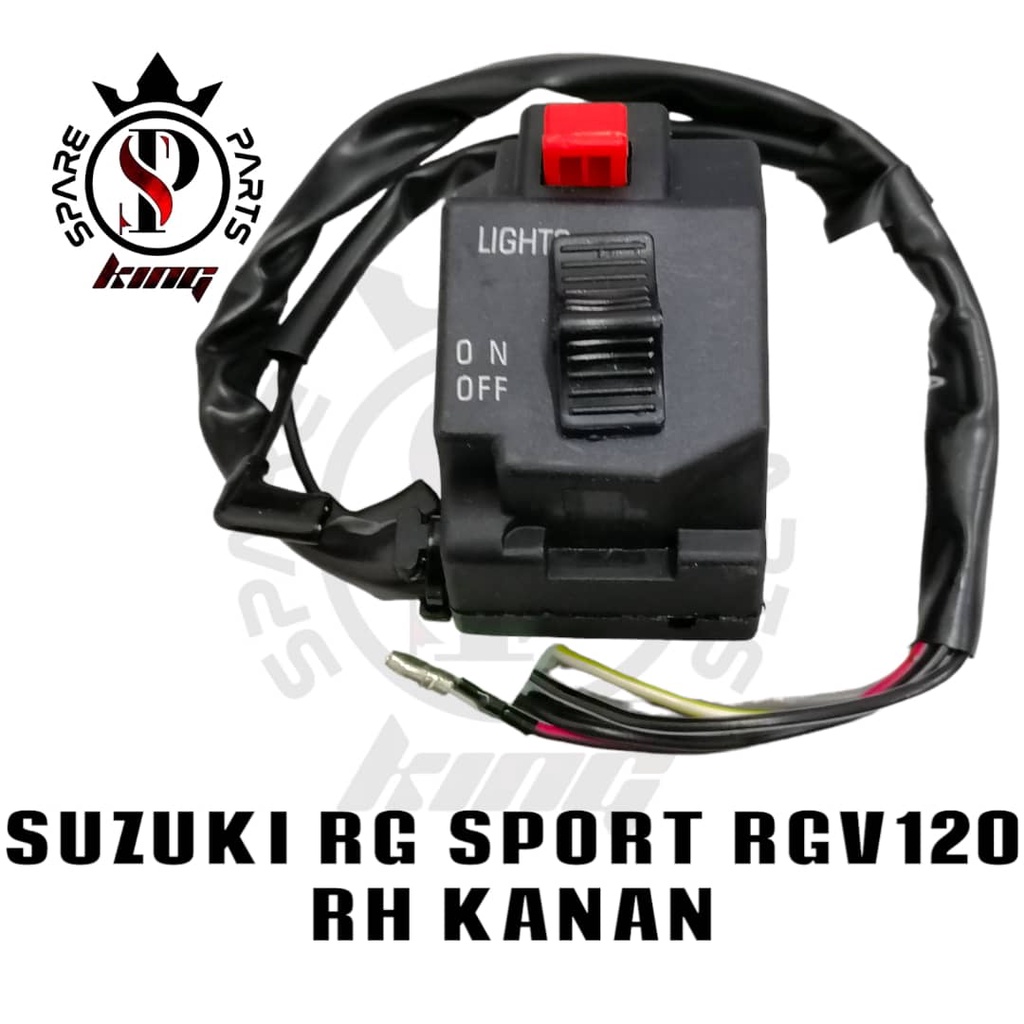 SUZUKI RG SPORT RGS RG S RG110 RGV120 RGV 120 RH KANAN HANDLE SWITCH ...