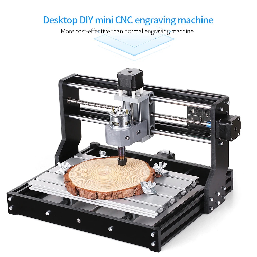 CNC 3018 PRO Laser Engraver Wood CNC Router Machine GRBL ER11 Hobby DIY Engraving Machine for ...
