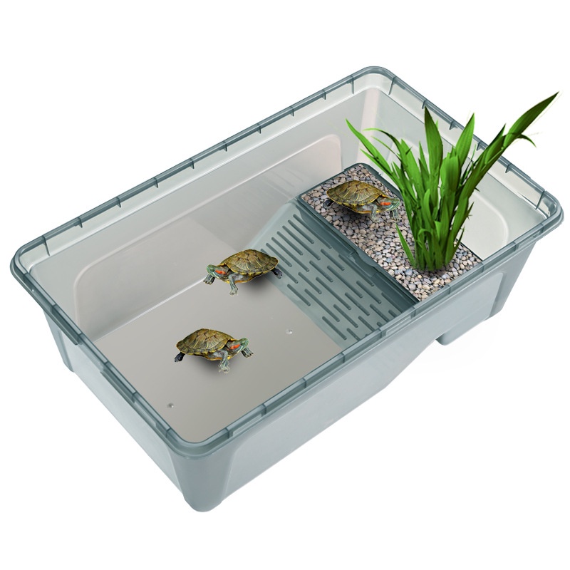 Turtle Container Provided with Balcony Terrace Tortoise House | Shopee ...