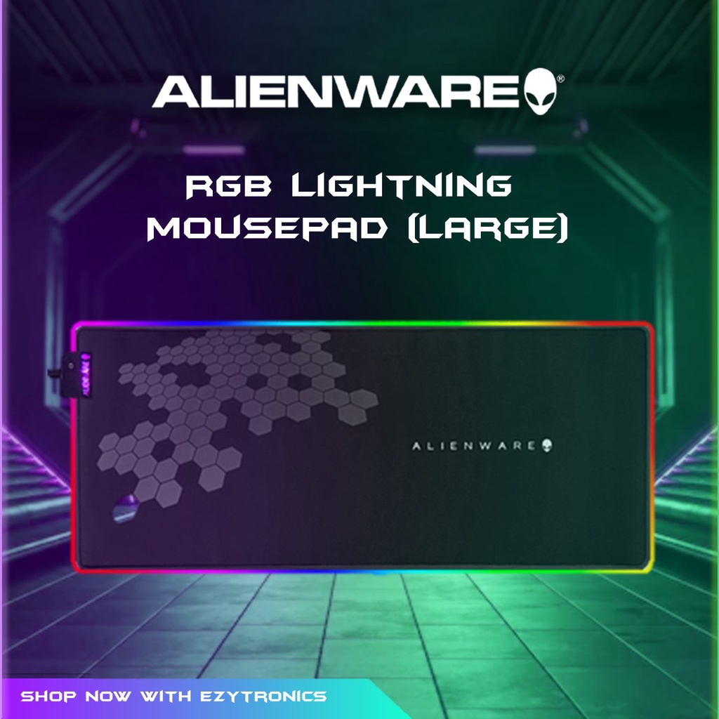 Dell Alienware RGB Lightning Mousepad - Large for Gaming Home Student ...