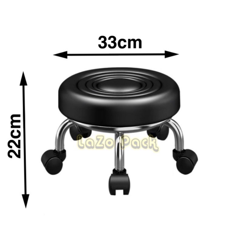 Kerusi Bangku Kaki Pendek Small Stool Round Chair Short Leg Salon ...