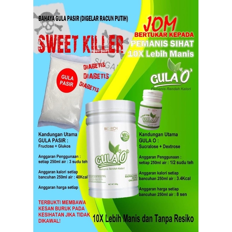 AUTHENTIC BIORICH GULA O CECAIR 100ML | Shopee Malaysia