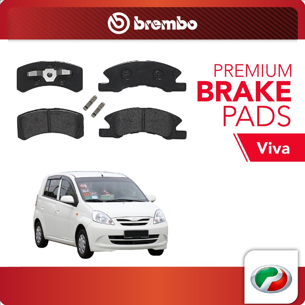 ORIGINAL BREMBO VIVA , VIVA ELITE FRONT BRAKE PAD (DEPAN) -MADE IN ...