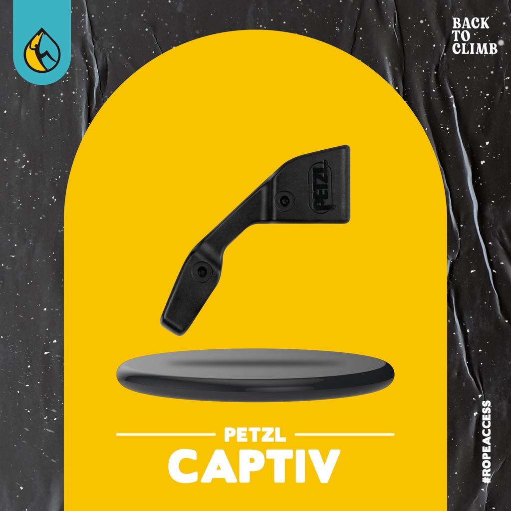 Petzl CAPTIV Positioning Bar Original – Carabiner Safety Rope Access ...