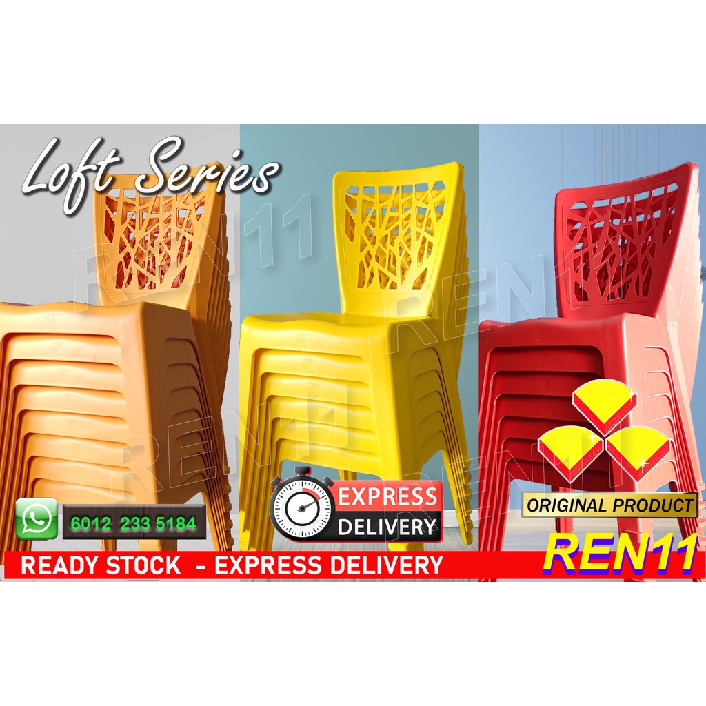 🔥Klang Valley🔥3v EZ701 Plastic Chair,Design Chair,kerusi makan ,Cafe ...