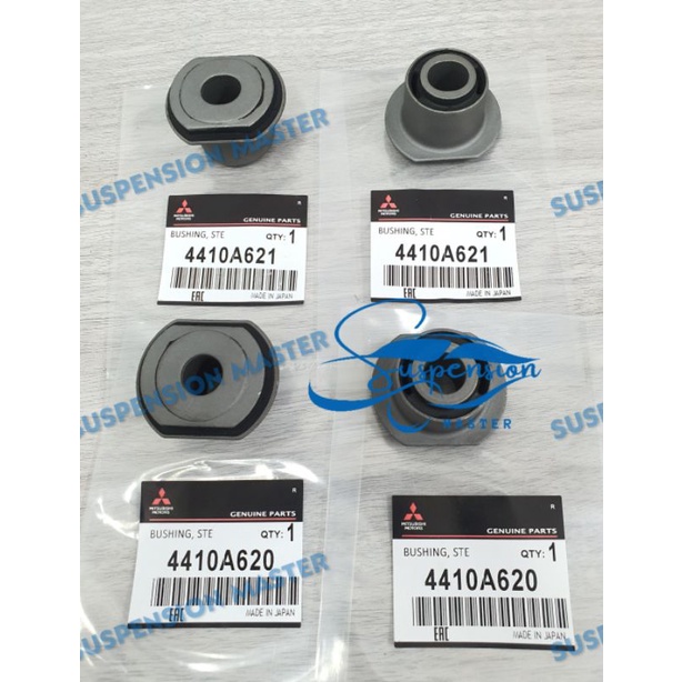 4 IN 1 SET - STEERING RACK BUSH 4410A620 4410A621- TRITON 4WD 2015-2020 ...