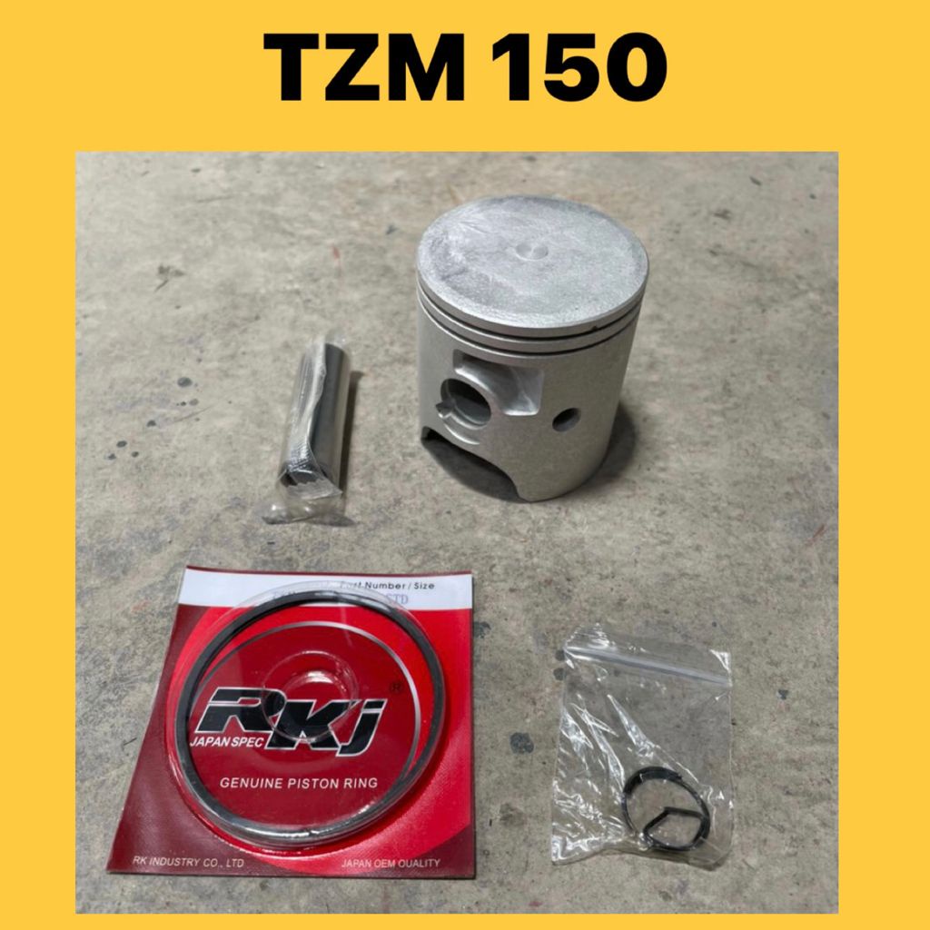 YAMAHA TZM150 TZM 150 PISTON KIT + RING - STD (RKJ) // PISTON RING ...