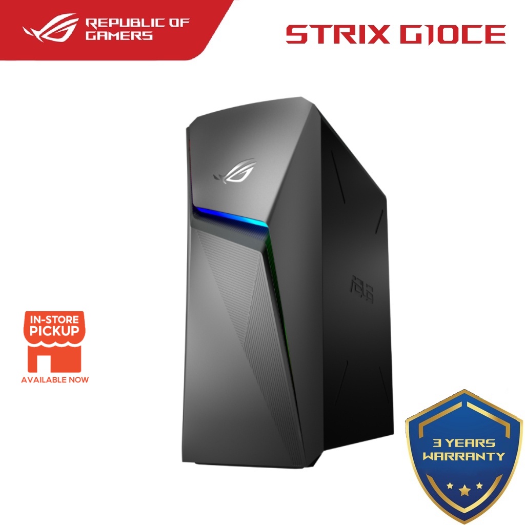 Asus ROG Strix Gaming Tower Desktop PC (G10CE-71170F021T) I7-11700F ...